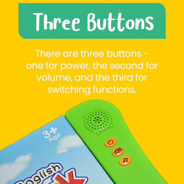 Fun Interactive Montessori Education Sound Book - Little Learners Toys