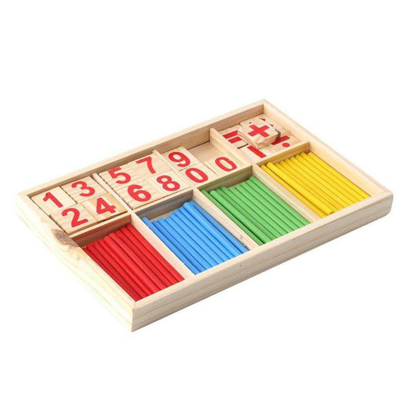 Math Wooden Counting Sticks - Little Learners Toys