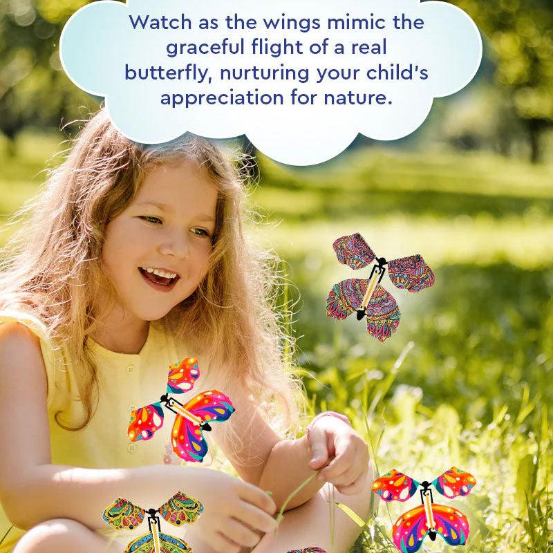 Wonder Flutter Flying Butterfly Set Little Learners Toys